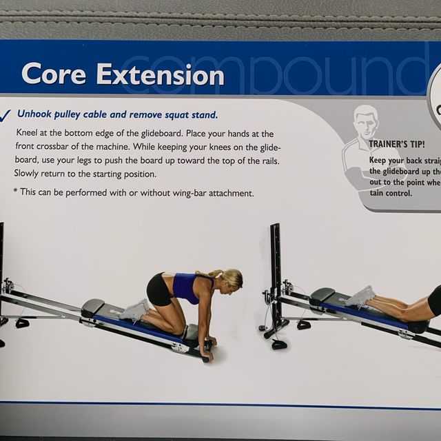 Core Extension by Martin Gilbert - Comment faire de l'exercice - Skimble