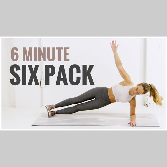 6 Minute Six Pack - Free Chest Workout - Skimble Workout Trainer