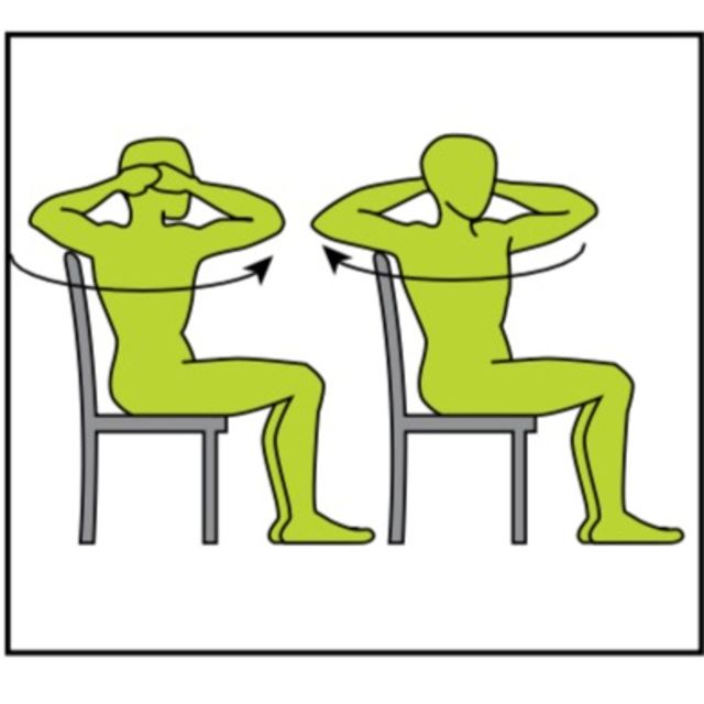 Seated Torso Twists Reps by Meah Gill - Exercise How-to - Skimble