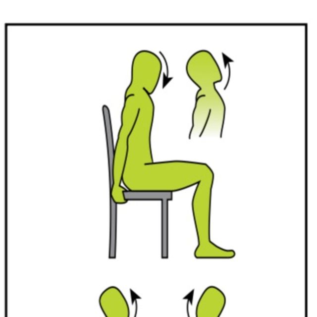 Seated Neck Strech by Meah Gill - Exercise How-to - Skimble