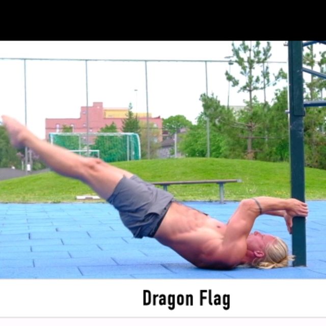Dragon Flag by Alex 🌊. - Exercise How-to - Skimble