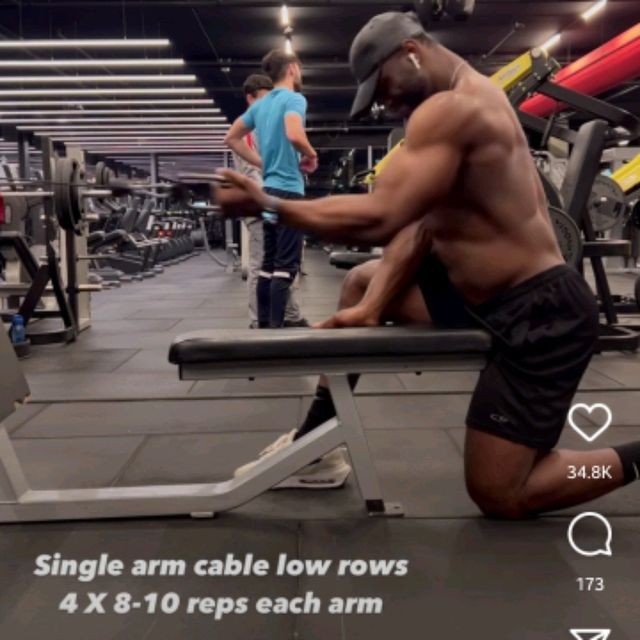 Single Arm Cable Low Rows by Martel Berry - Exercise How-to - Skimble