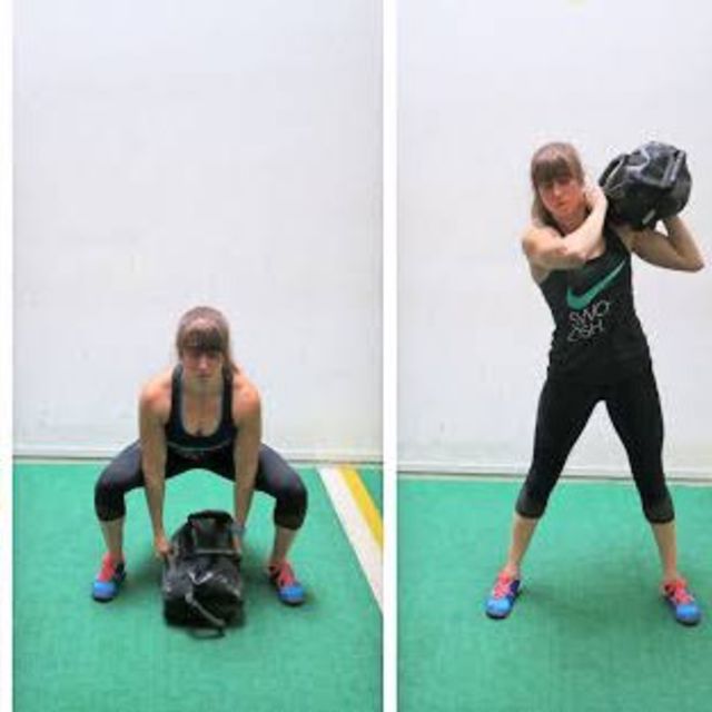 Sandbag Shouldering by Krisonthis . - Exercise How-to - Skimble