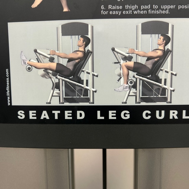 Seated leg curls by Philjam H. - Exercise How-to - Skimble