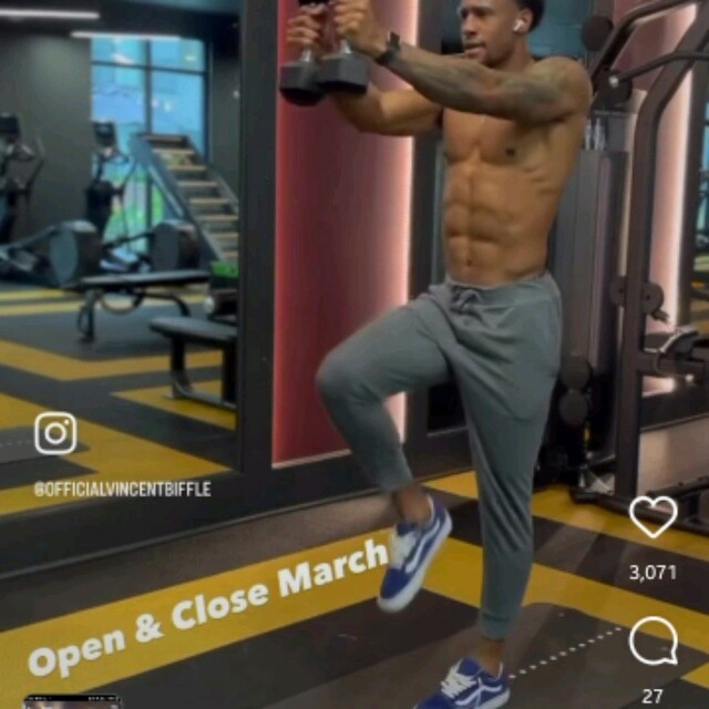 Open And Close March by Martel Berry - Exercise How-to - Skimble