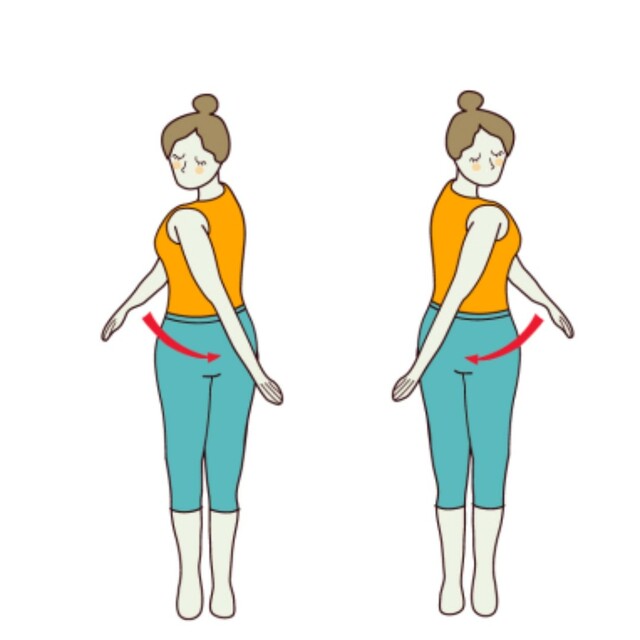 Standing Twists Straight Arms by 𝔻𝕖𝕤𝕖𝕣𝕥 𝔽𝕠𝕩🦊 🌟 - Exercise How-to - Skimble