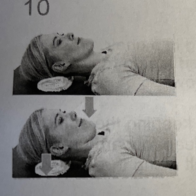 Towel Cervical Chin Tuck & Retraction by Courtney Gulledge Gibeault ...