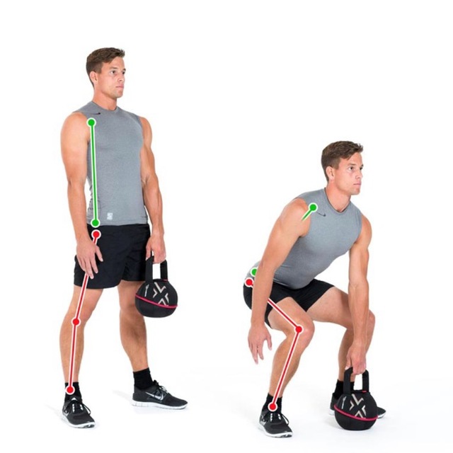 Single Sided Kettlebell Deadlifts(left side) by Elliott K. - Exercise ...