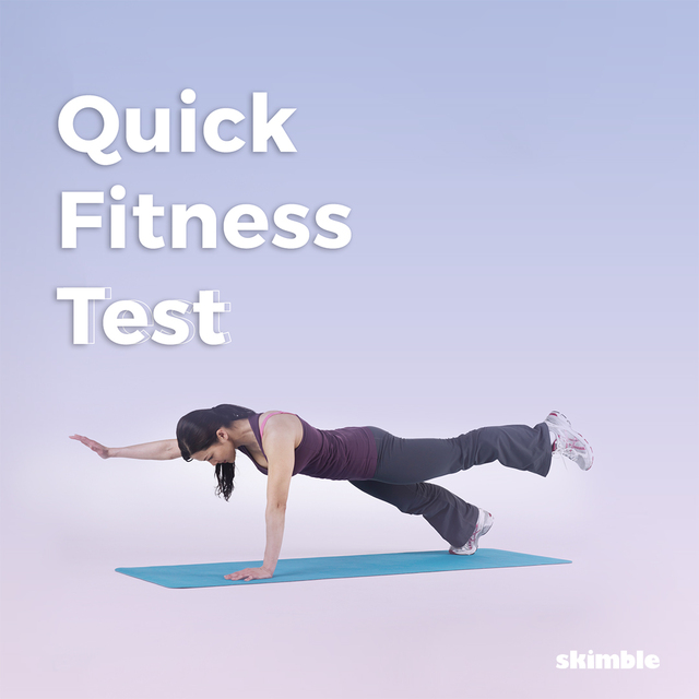 Quick Fitness Test - Free Lower Body Workout by Sam W. - Skimble