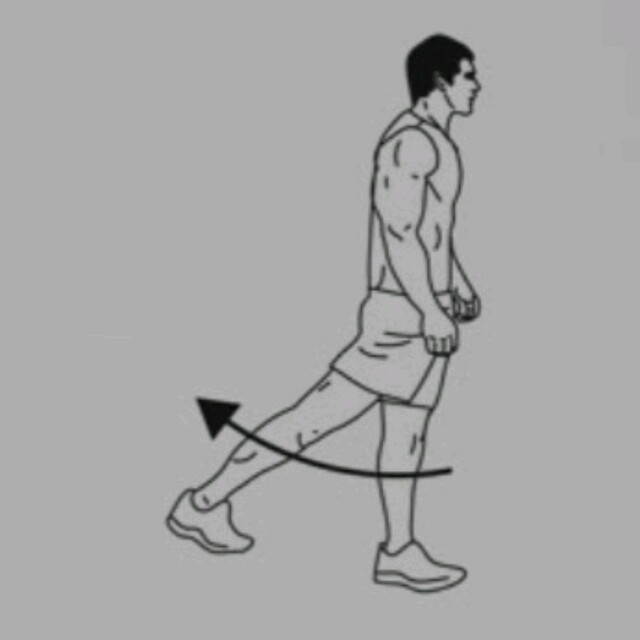 Standing Back Leg Raise by Robbie De Clercq - Exercise How-to - Skimble