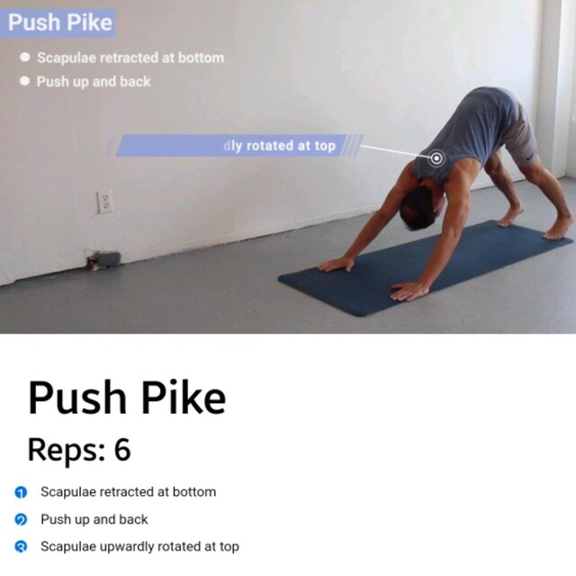 Push Pike - ROM by Eo 4wellness - Exercise How-to - Skimble