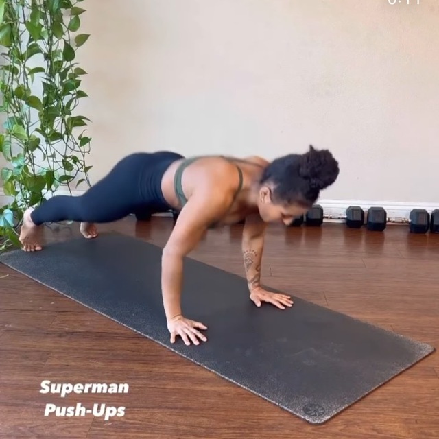Superman Push Ups By Deanna B Exercise How To Skimble