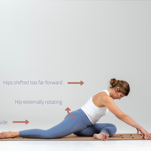 Pigeon Glute Stretch by With Love, Foxy - Exercise How-to - Skimble