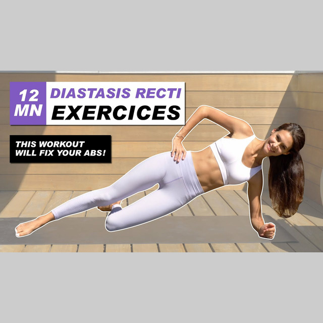 Exercises For DIASTASIS RECTI | BEST 12 Min Workout To Heal Your Ab ...