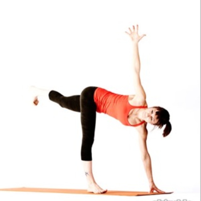 Right Revolved Half Moon Pose by Jataesha C. - Exercise How-to - Skimble