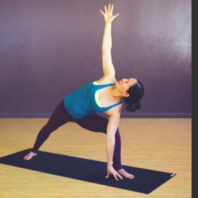 Left Side Angle Pose by Jataesha C. - Exercise How-to - Skimble