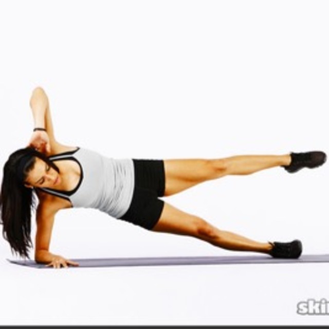 Left Side Plank Rainbow by Jataesha C. - Exercise How-to - Skimble