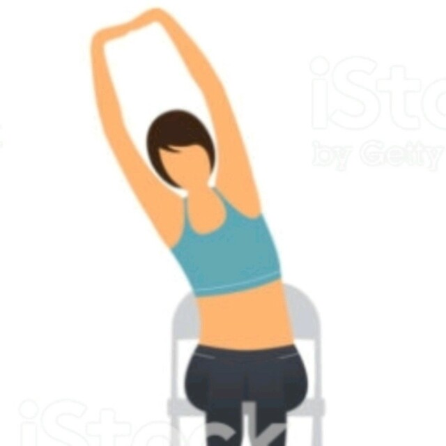 Right Overhead Stretch by Angel Ehrlich - Exercise How-to - Skimble