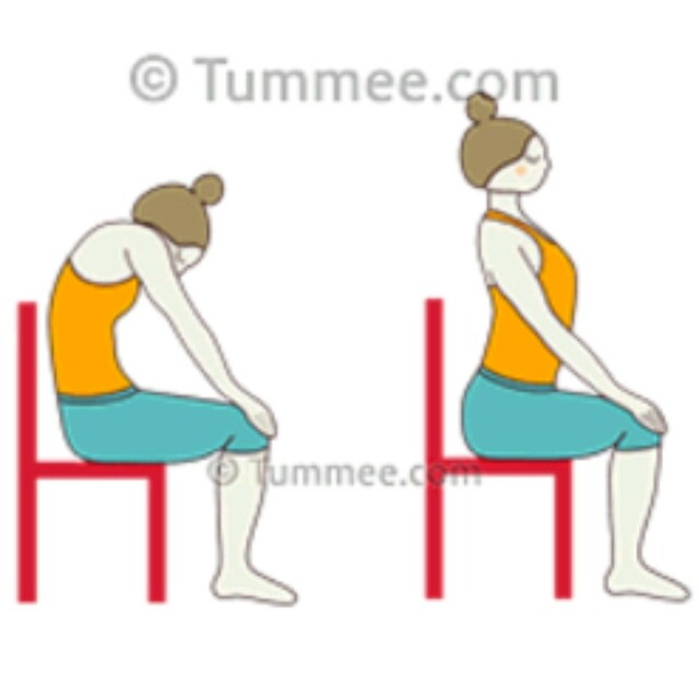 Desk Chair Cat Cow by Angel Ehrlich - Exercise How-to - Skimble