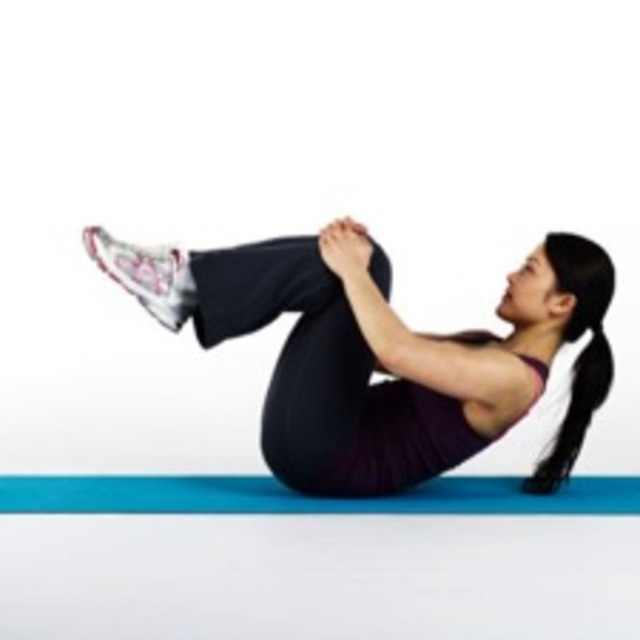 Rollie Back Stretch by Jataesha C. - Exercise How-to - Skimble