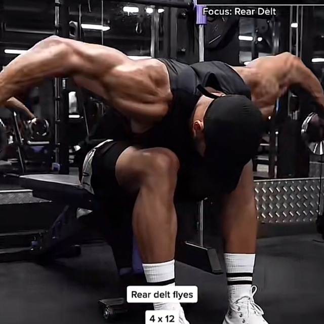 Rear Delt Flyes by With Love, Foxy - Exercise How-to - Skimble