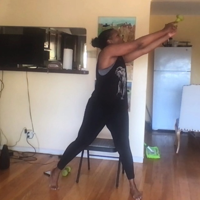 Left Wood Chop Launches by Jataesha C. - Exercise How-to - Skimble
