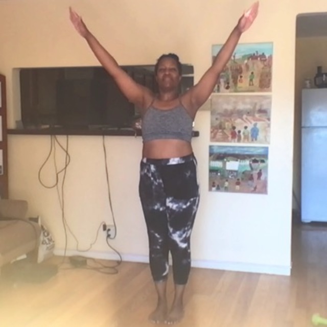 Small Forward Arm Circles At 2 And 10 by Jataesha C. - Exercise How-to ...