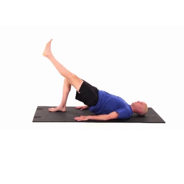 Right Leg Bridge by Jason Footman - Exercise How-to - Skimble