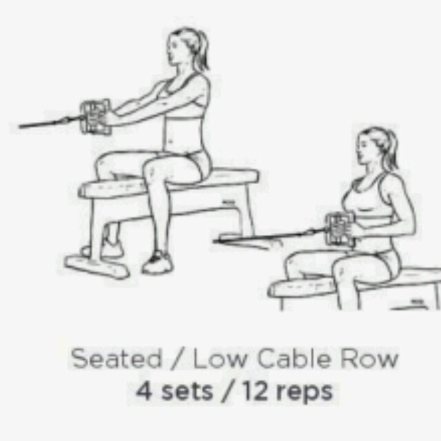 Cable Row by Caroline Wambani - Exercise How-to - Skimble