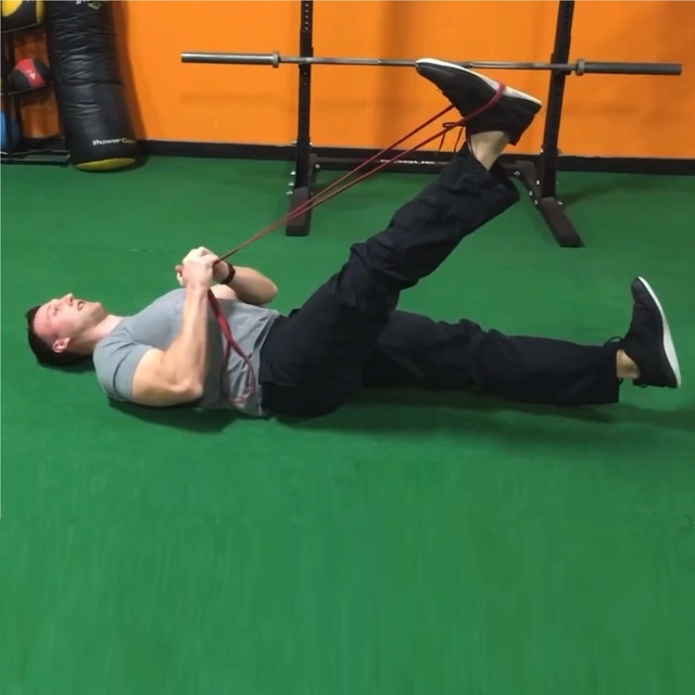 Passive Leg Lowering (L) by Ömer Köseoğlu - Exercise How-to - Skimble