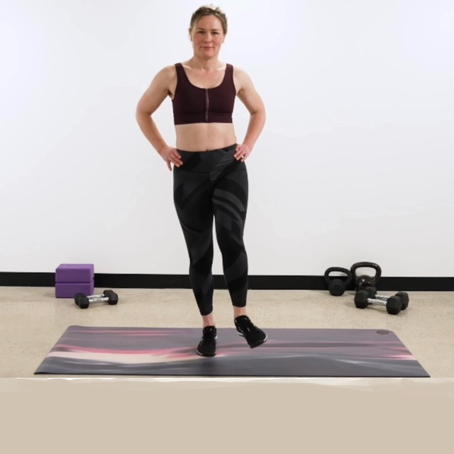 One Leg Balance Foot Roll (L) by Ömer Köseoğlu - Exercise How-to - Skimble