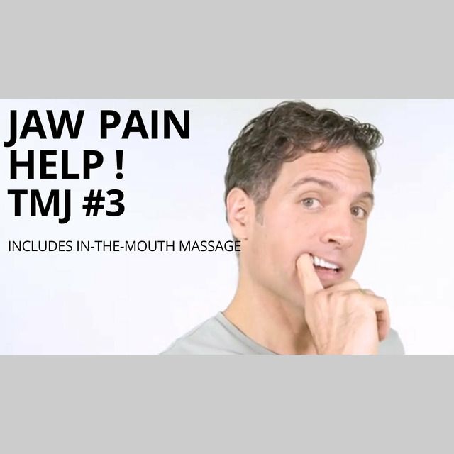 TMJ #3 Massage and Stretches for Jaw Pain - Intra Oral Trigger Point ...