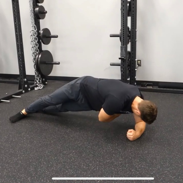 2-2-2-2 Left Side Plank Reach-Throughs by Brian Fallon - Exercise How ...