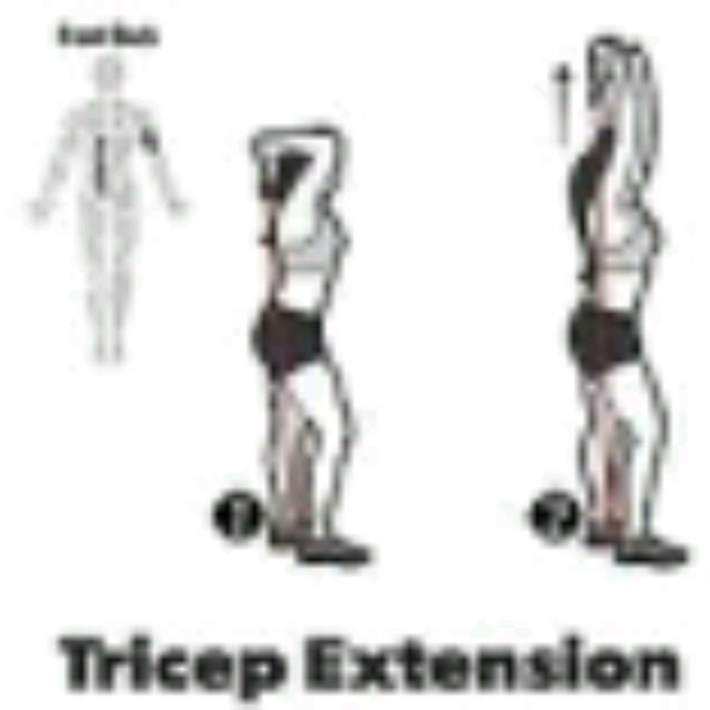 Banded Tricep Extensions by Angel Ehrlich - Exercise How-to - Skimble