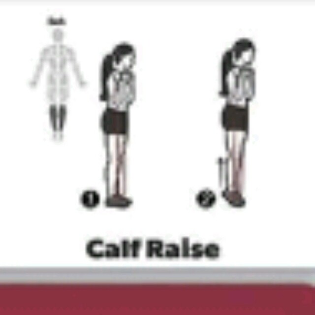 Banded Calf Raises by Angel Ehrlich - Exercise How-to - Skimble