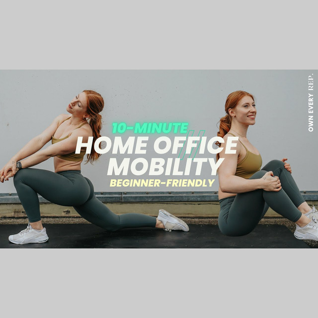 10 Min. (Home) Office Mobility Routine | for Desk Workers & Students ...