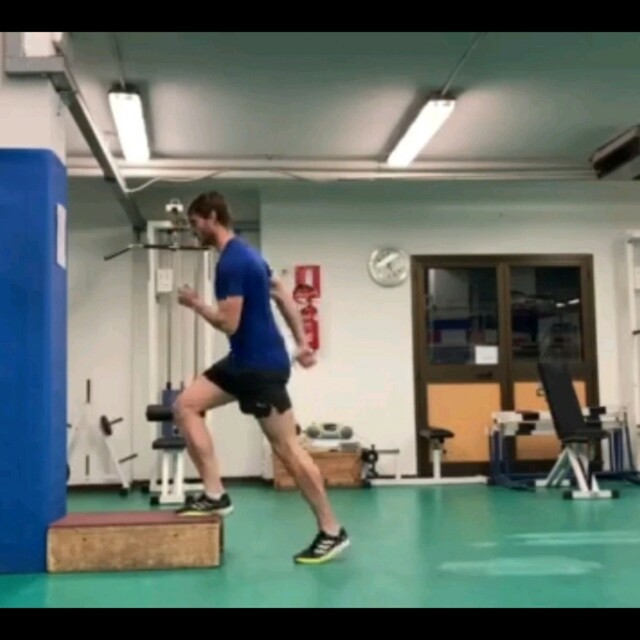 EXPLOSIVE STEP-UP by Timon Jona Martin - Exercise How-to - Skimble