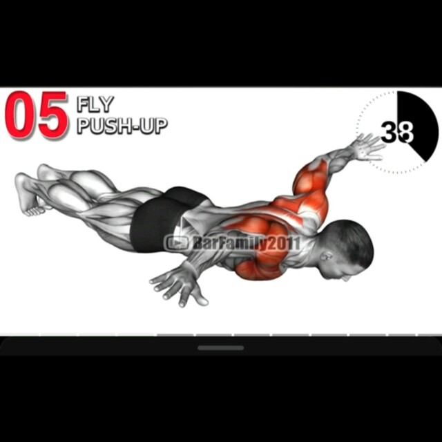 Fly Push Up by Isreal E. - Exercise How-to - Skimble