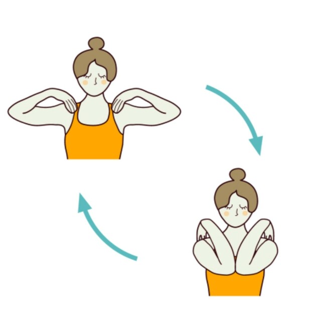 Shoulder Rolls Elbows Bent by 𝔻𝕖𝕤𝕖𝕣𝕥 𝔽𝕠𝕩🦊 🌟 - Exercise How-to - Skimble