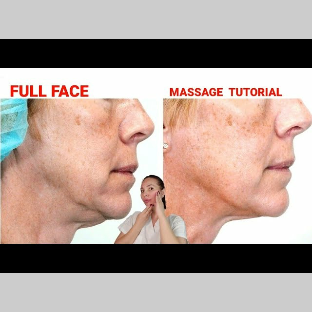 FULL FACE MASSAGE | Self massage tutorial | LIFTING MASSAGE with ...