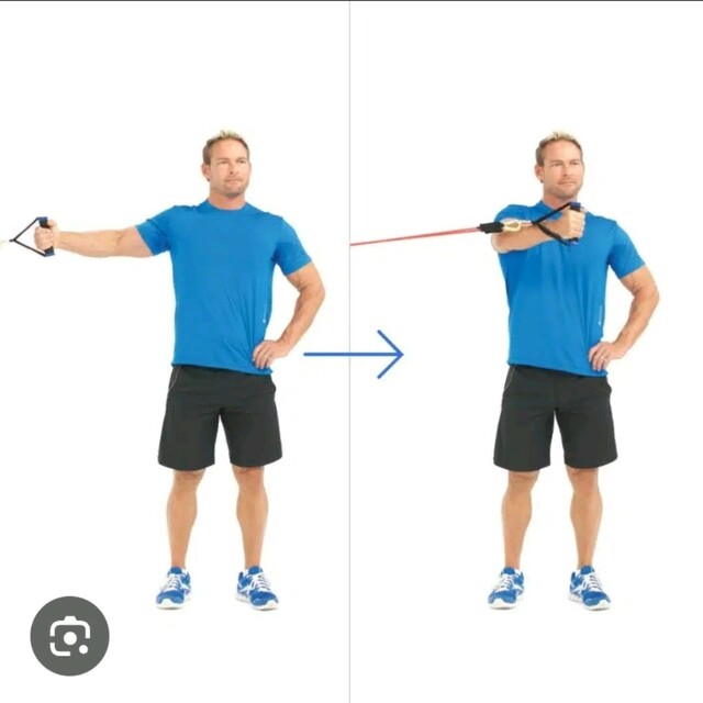 Single Arm Band Fly by Kc H. - Exercise How-to - Skimble