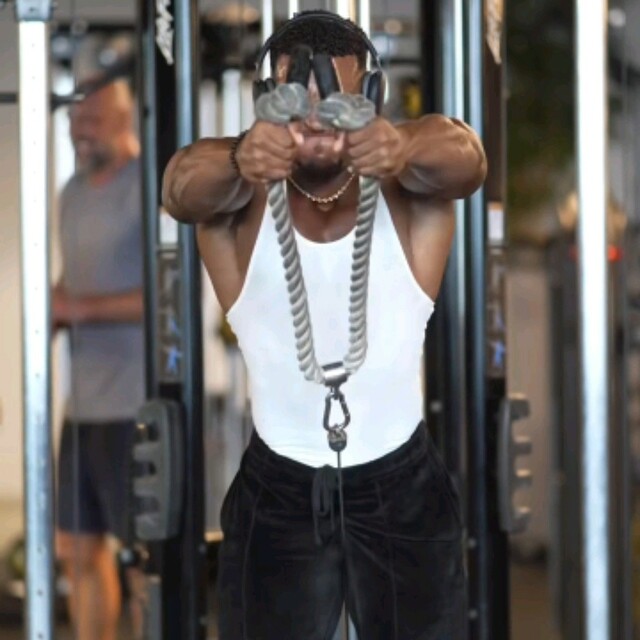 Cable Rope Front Pulls by Martel Berry - Exercise How-to - Skimble