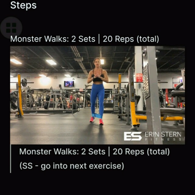 Monster Walks: 2 Sets | 20 Reps (total) by Corporal Knutson - Exercise ...