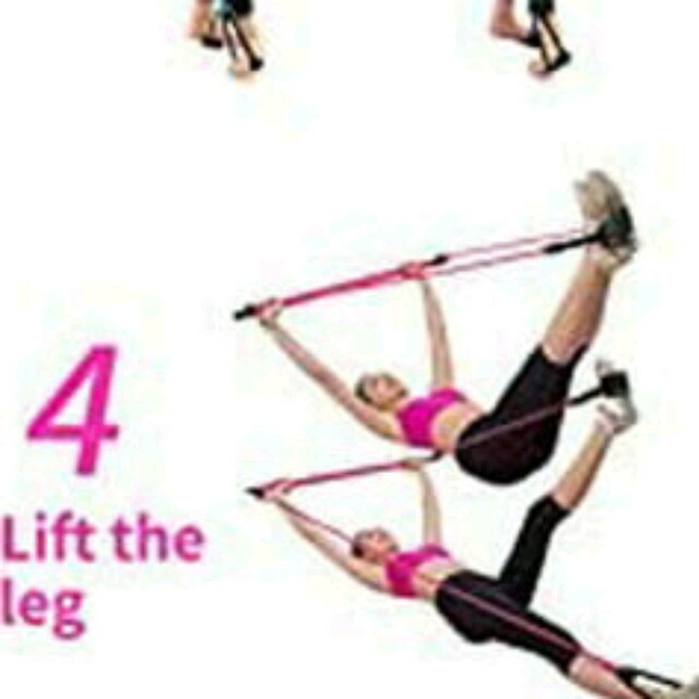 Pilates Bar With Lying Down Leg Lifts. by Jazzmun H. - Exercise How-to ...