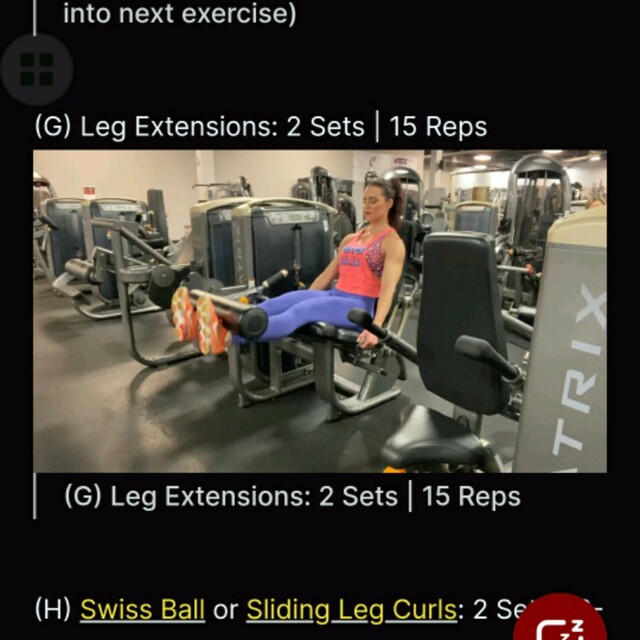 Leg Extensions: 2 Sets | 15 Reps by Corporal Knutson - Exercise How-to ...