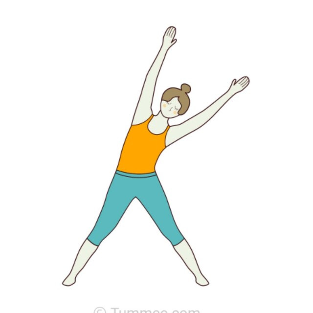 Star Side Bend Right by 𝔻𝕖𝕤𝕖𝕣𝕥 𝔽𝕠𝕩🦊 🌟 - Exercise How-to - Skimble