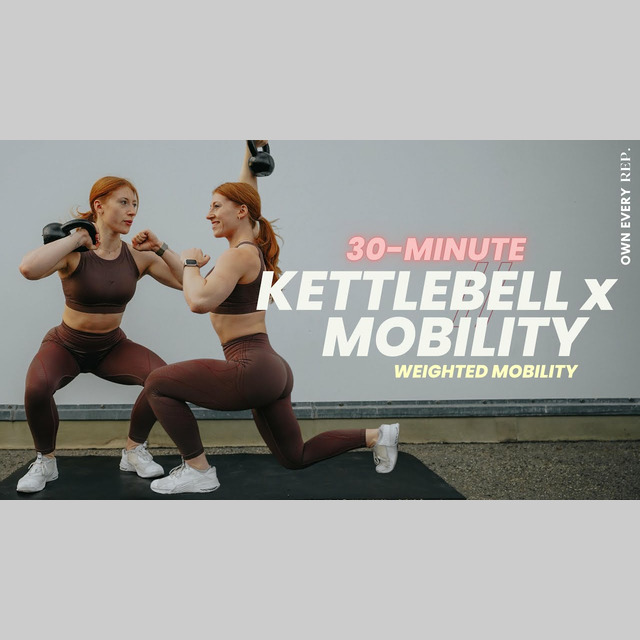 30 Min. Kettlebell x Mobility Workout | Weighted Mobility | Strength ...