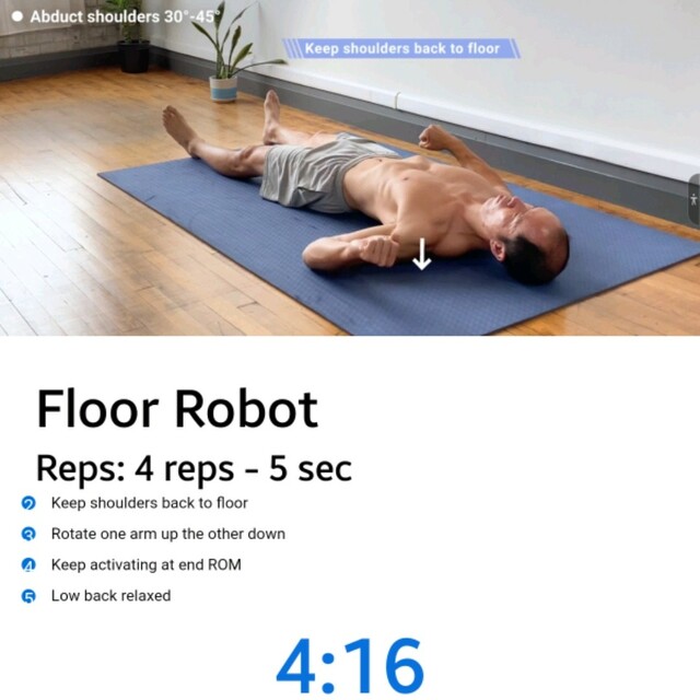 Floor Robot by Eo 4wellness - Exercise How-to - Skimble