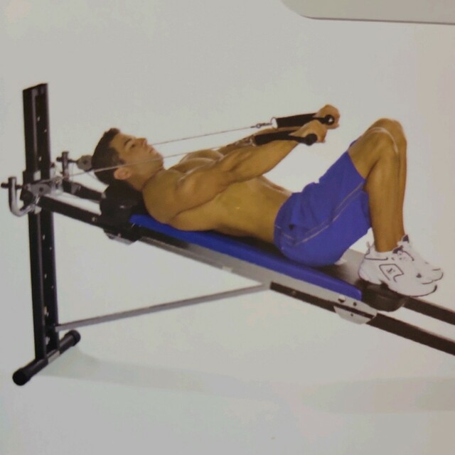 Total Gym Lying Triceps Extension por Leo B. - Ejercicio Cómo hacerlo ...