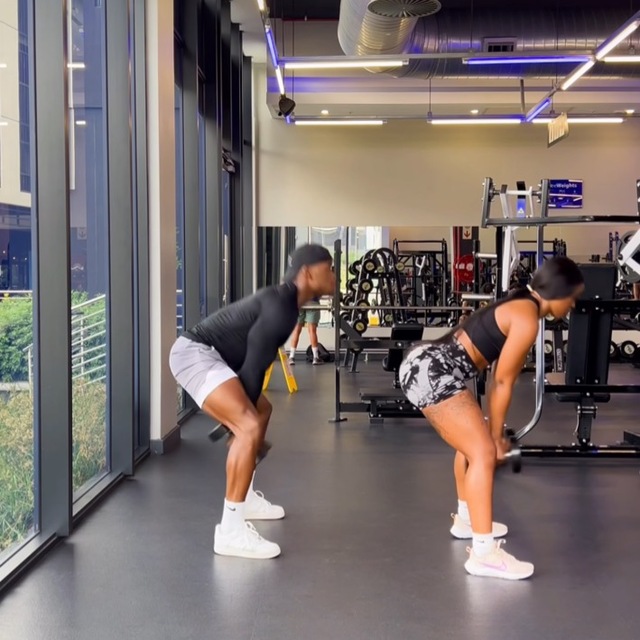 Dumbbell Swing To Squat by Deanna B. - Exercise How-to - Skimble